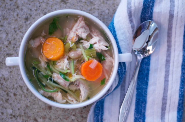 Chicken Zoodle Soup – that paleo couple