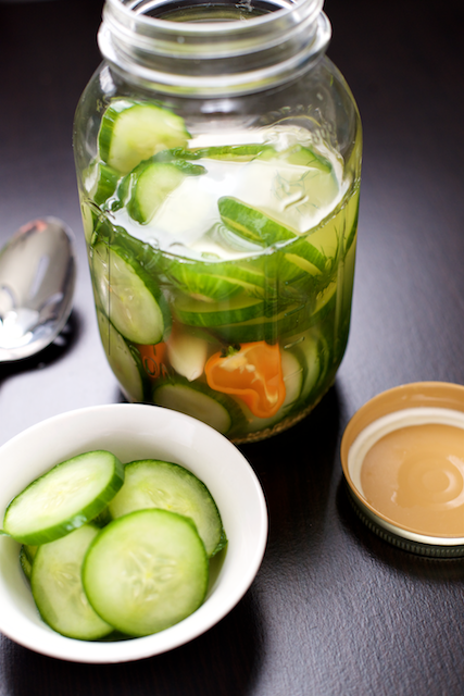Easy Overnight Refrigerator Pickles – that paleo couple